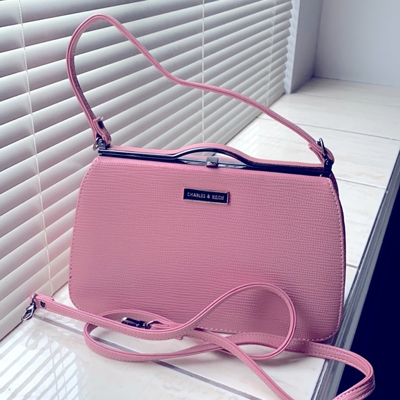 Charles & Keith | Bags | Peach Colour Handbag | Poshmark